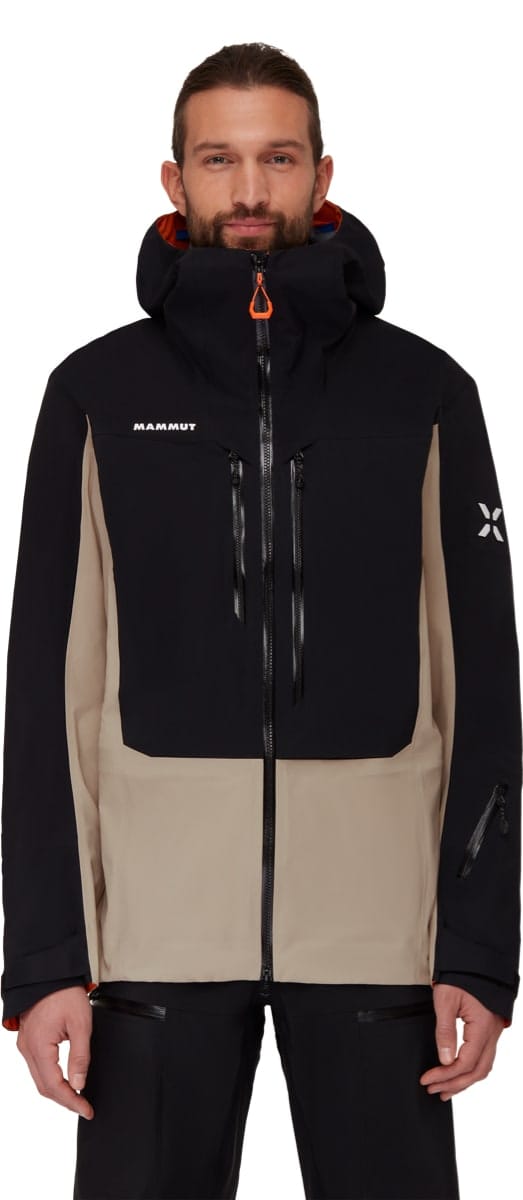Mammut Eiger Free Advanced Hs Hooded Jacket Men Savannah-Black ...