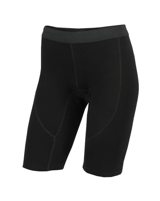 Aclima Warmwool Long Shorts Women's Jet Black | Fjellsport.no