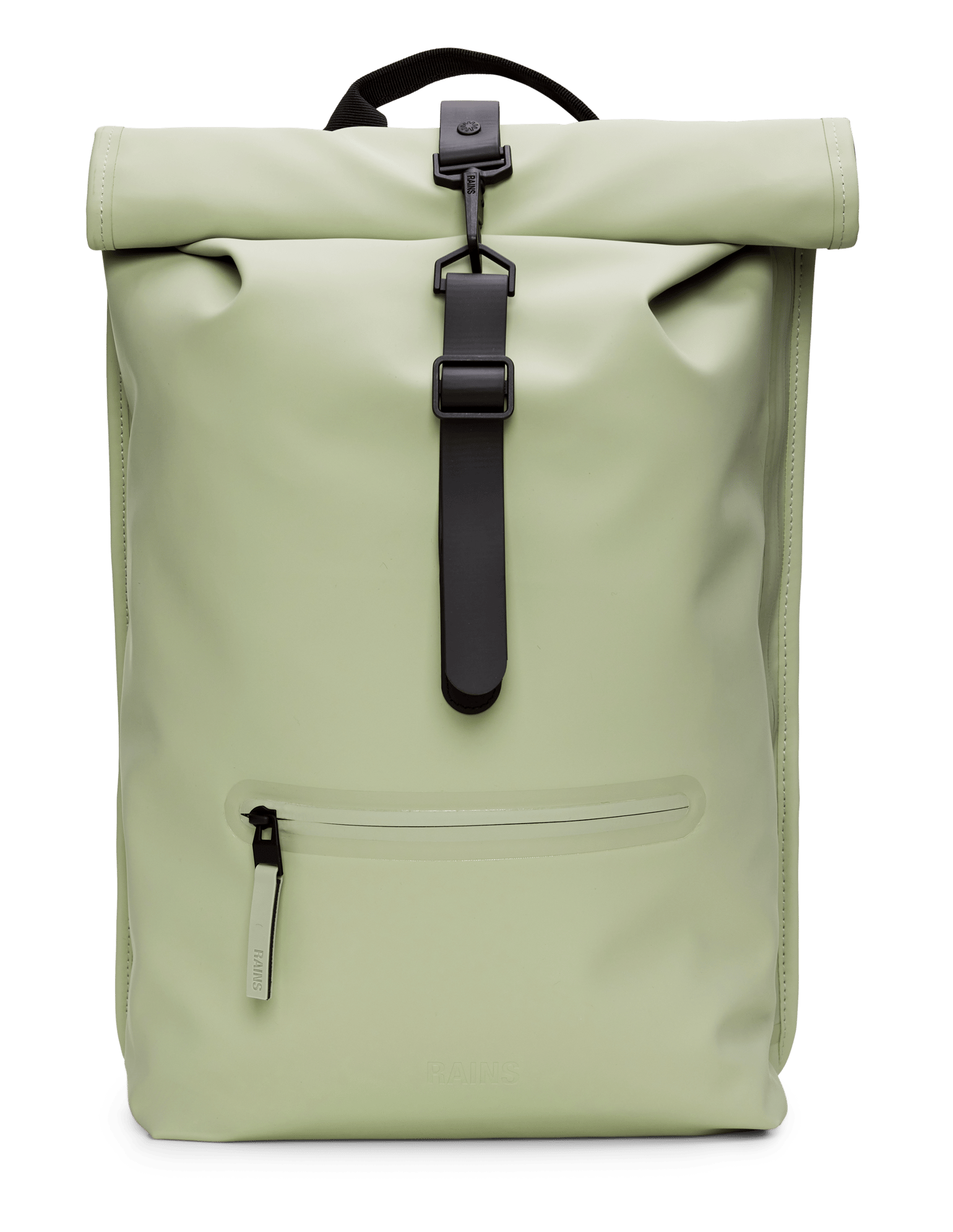 Rains Rolltop Rucksack W3 Black | Køb Rains Rolltop Rucksack W3 Black ...