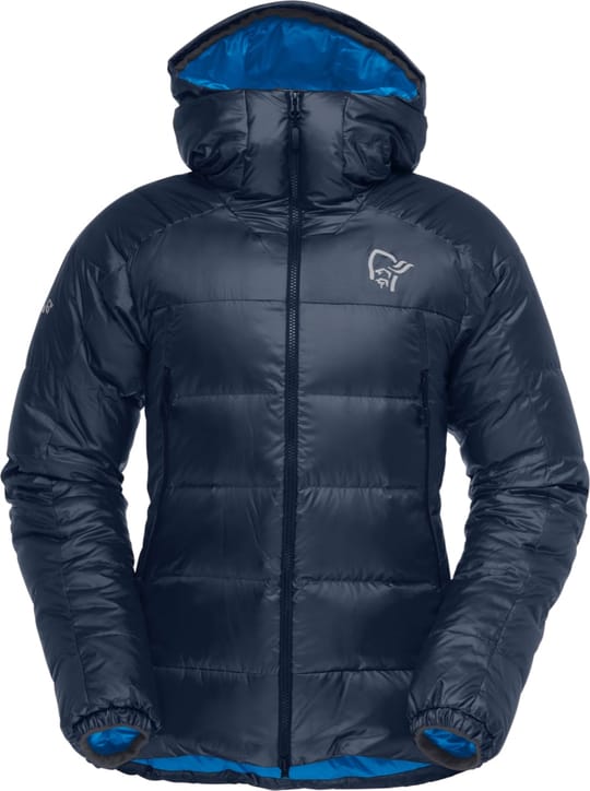 Norrøna Women's Trollveggen Down850 Jacket Indigo Night | Fjellsport.no