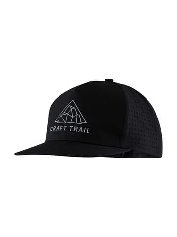 Craft Ctm Distance Tech Trucker Cap Black-Silver | Fjellsport.no