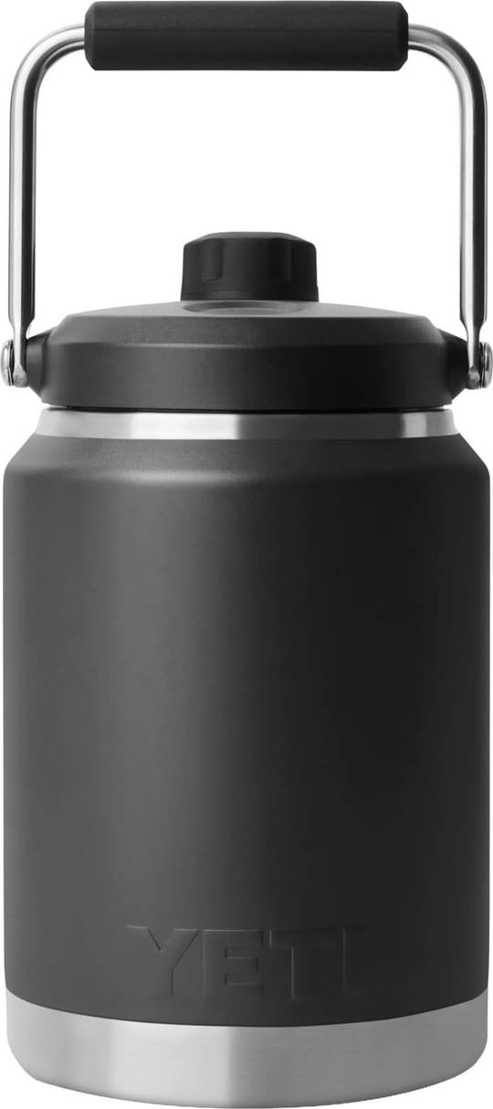 Yeti Rambler Half Gallon 1,89 L Jug Black | Køb Yeti Rambler Half ...