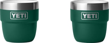 Yeti Rambler 118 ml Stackable Cups 2-pack Black Forest Green | Buy Yeti ...