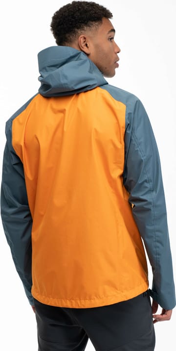 Bergans Men's Skarlight 3L Shell Jacket Cloudberry Yellow/Orion Blue ...