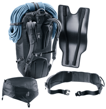 Deuter Guide 44+6 Black | Køb Deuter Guide 44+6 Black her | Outnorth