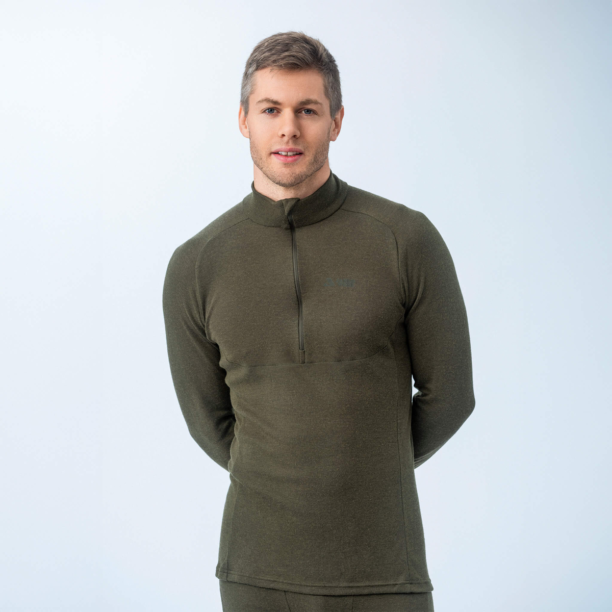 Janus Classic Merino 215 Zip M Forest Night | Fjellsport.no