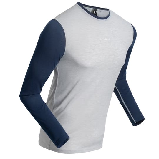 Dæhlie Activate Wool Mix Long Sleeve Quiet Grey | Fjellsport.no