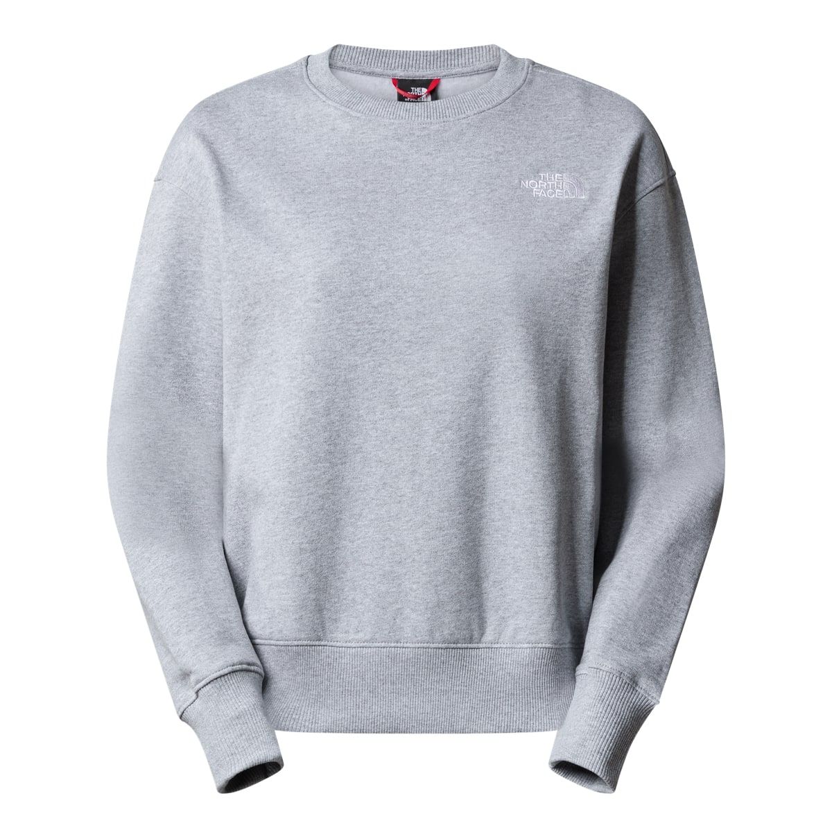 The North Face W ESSENTIAL CREW Tnf Light Grey Heather | Fjellsport.no