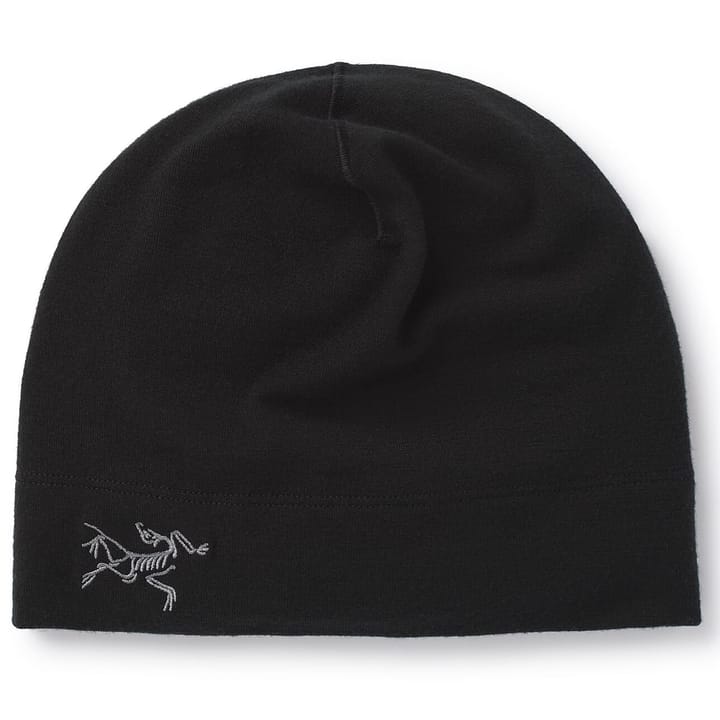 Arc'teryx Rho Lightweight Wool Toque Black | Fjellsport.no
