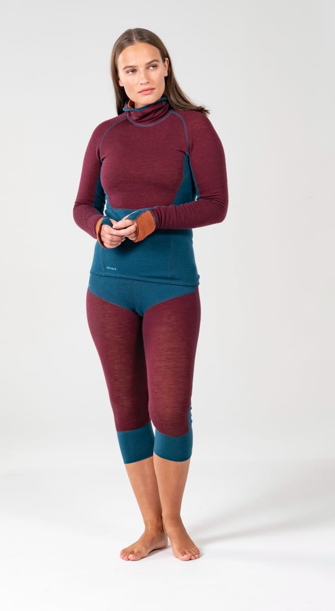 Devold Women's Tuvegga Sport Air Hoodie Flame | Fjellsport.no