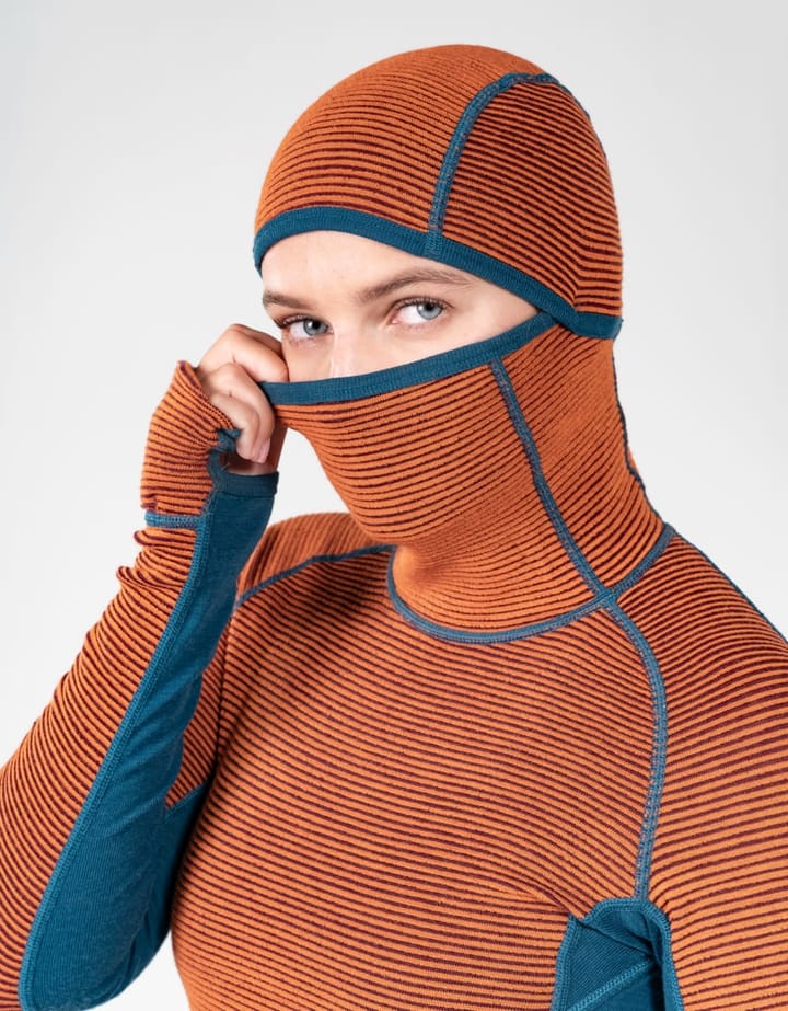 Devold Women's Tuvegga Sport Air Hoodie Flame | Fjellsport.no