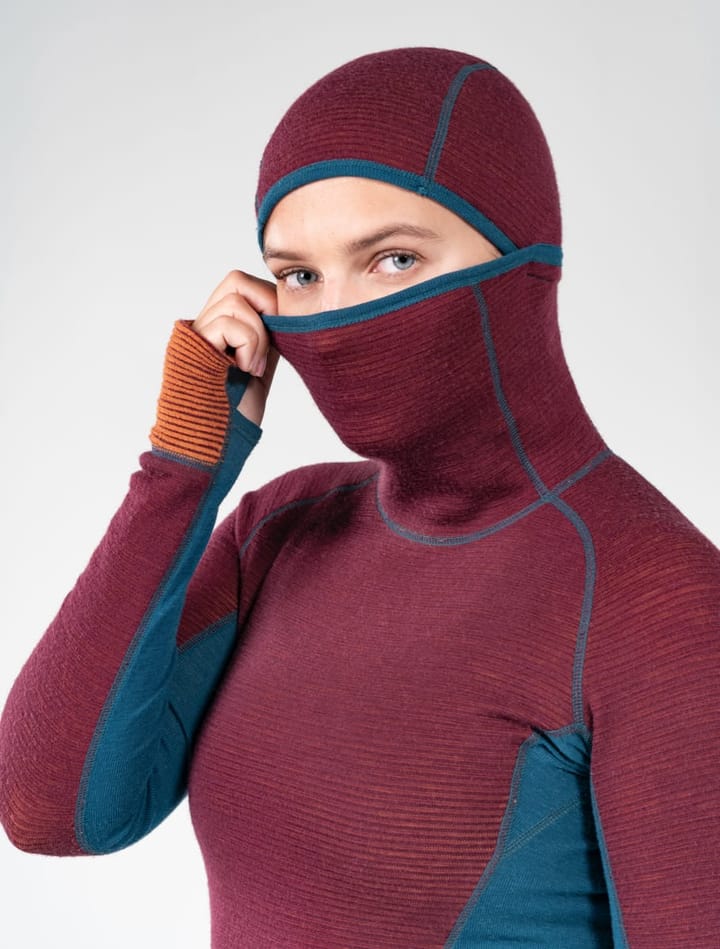 Devold Women's Tuvegga Sport Air Hoodie Flame | Fjellsport.no