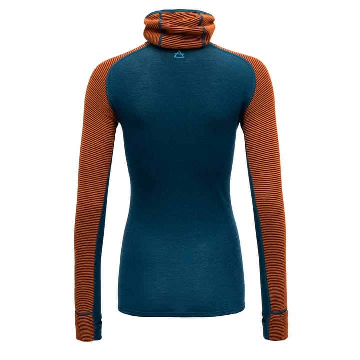 Devold Women's Tuvegga Sport Air Hoodie Flame | Fjellsport.no