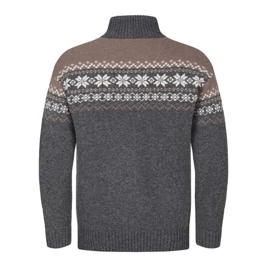 Gridarmor Snøkrystall Hz Ullgenser Men Grey/Beige/White | Fjellsport.no