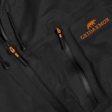 Gridarmor Men's Storfosna 3-Layer Shell Jacket Jet Black | Buy ...