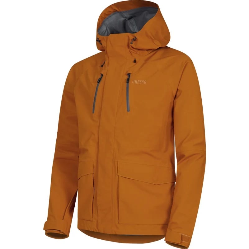 Urberg Men's 3L Shell Jacket Pumpkin Spice | Fjellsport.no