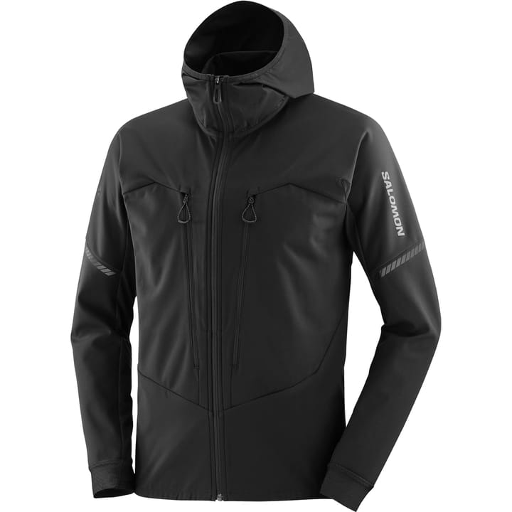 Salomon Men's MTN Softshell Jacket Deep Black | Fjellsport.no