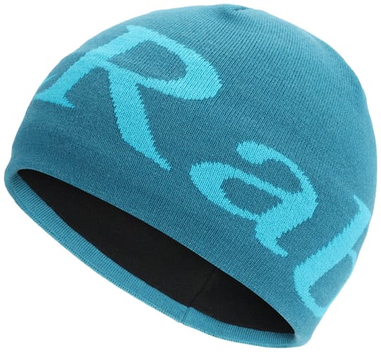 Rab Logo Beanie Ultramarine/Aquamarine | Fjellsport.no
