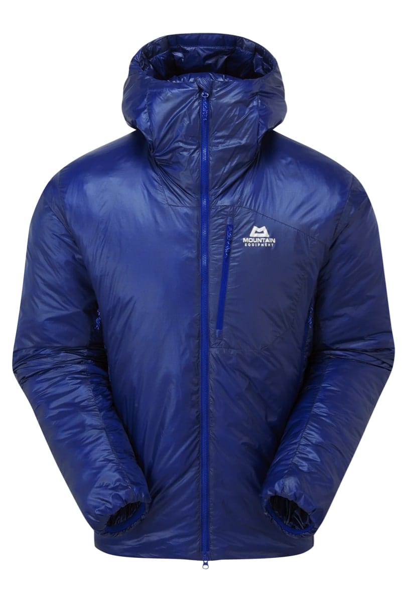 Mountain Equipment Oreus Hooded Mens Jacket Merlot/admiral Blue ...