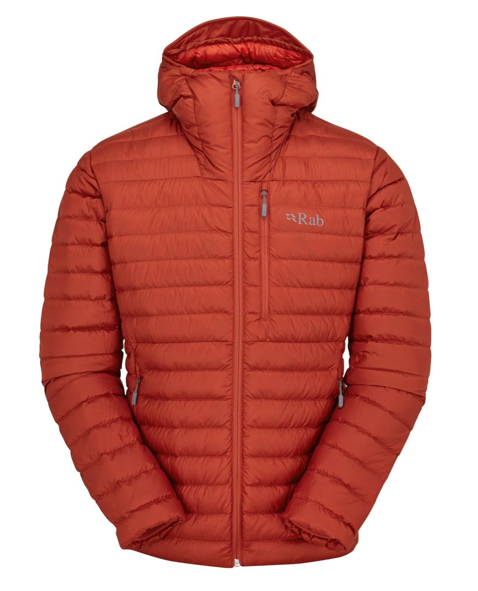 Rab Microlight Alpine Jacket Tuscan Red | Fjellsport.no