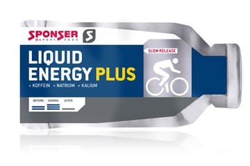 Sponser Liquid Energy Plus Sachet 40 g | Fjellsport.no