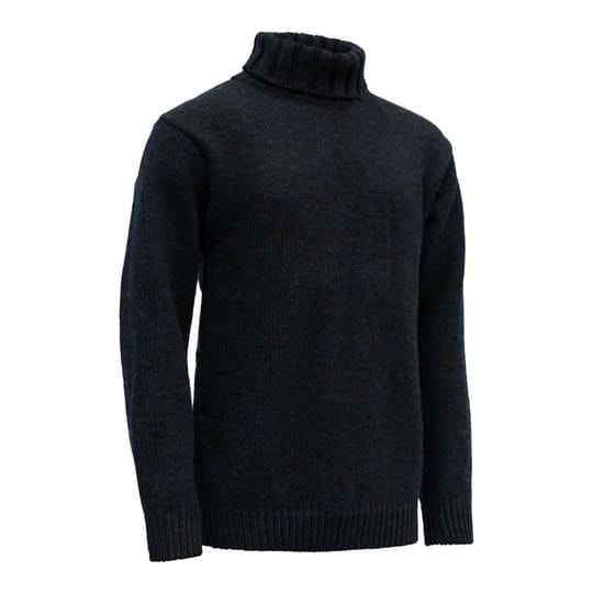 Devold Unisex Nansen Wool High Neck Navy | Fjellsport.no