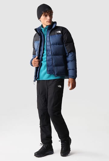 The North Face Men's Diablo Down Jacket Shady Blue/TNF Black ...