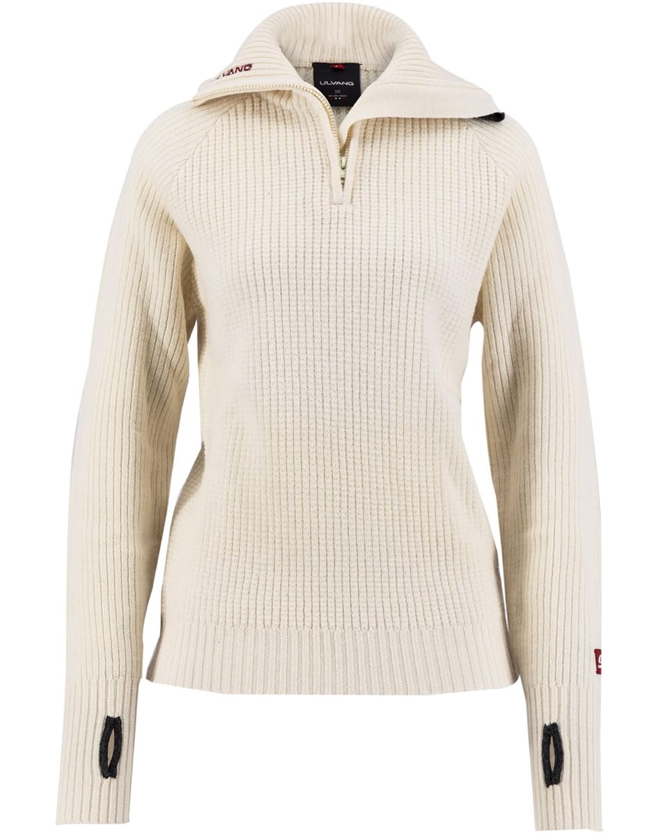 Ulvang Unisex Rav Sweater With Zip Vanilla | Fjellsport.no