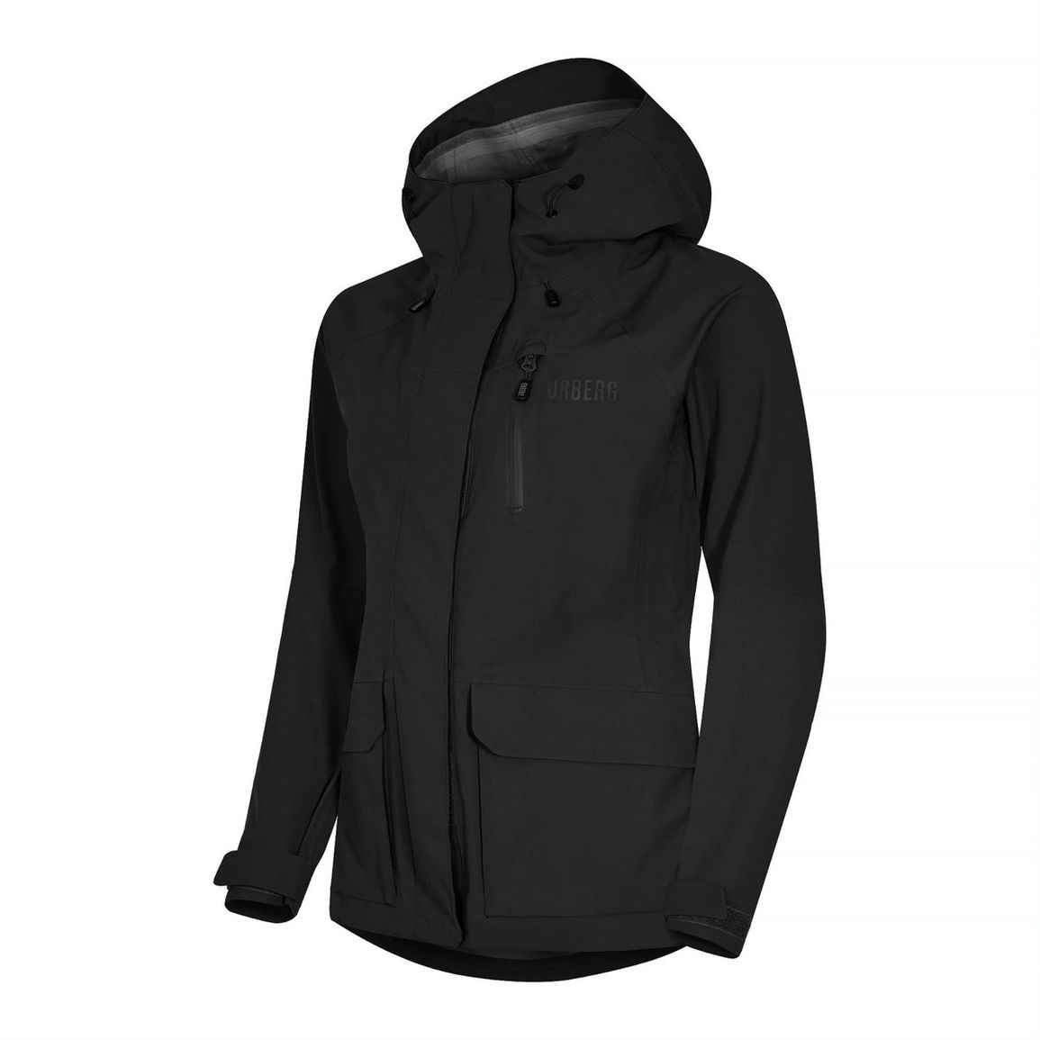 Urberg Women's Bergsøya 3L Jacket Black | Fjellsport.no