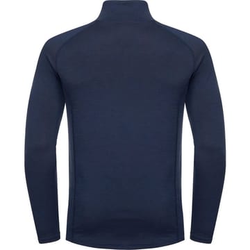 Urberg Men's Merino-Bamboo Base Layer Zip Top Dark Navy | Fjellsport.no