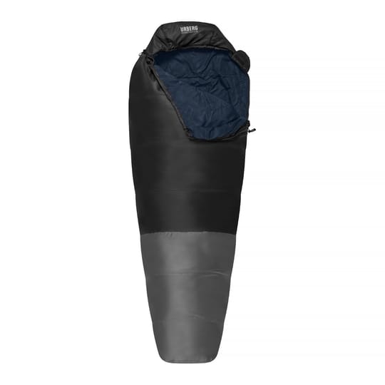 Urberg Ultra Compact Sleeping Bag G2 Black Beauty/Asphalt | Fjellsport.no