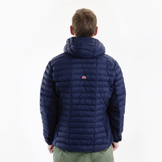 Mountain Equipment Men's Particle Hooded Jacket Cosmos/Redrock ...