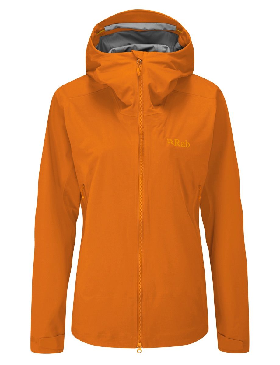 Rab Kinetic Alpine 2.0 Jacket Wmns Marmalade | Fjellsport.no