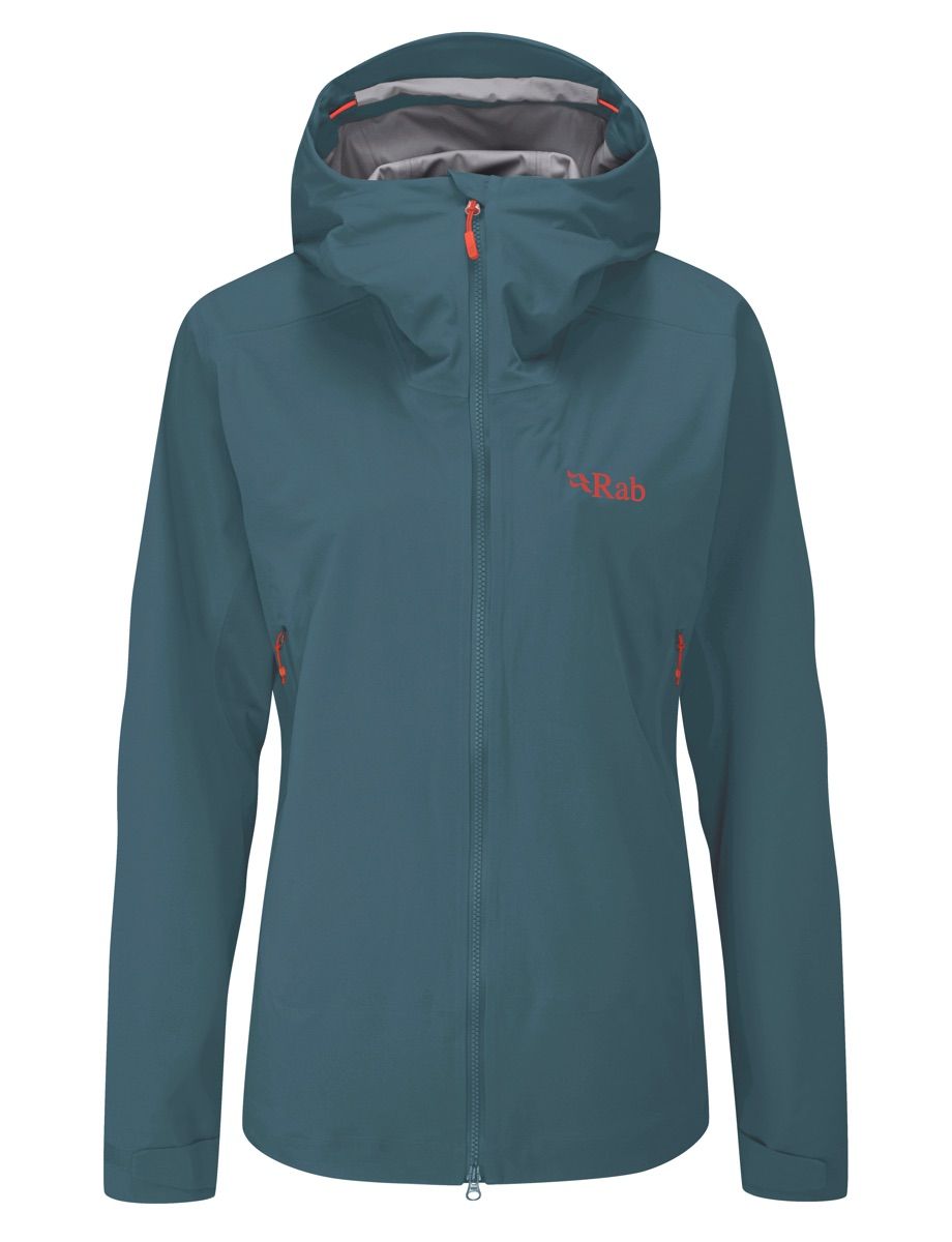Rab Kinetic Alpine 2.0 Jacket Wmns Marmalade | Fjellsport.no
