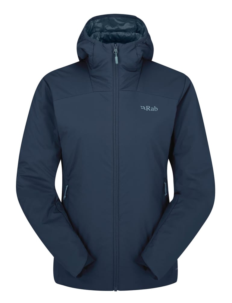 Rab Xenair Alpine Light Jacket Wmns Green Slate | Fjellsport.no