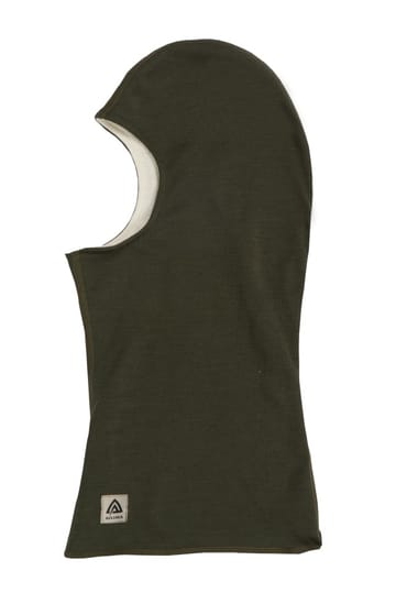 Aclima WarmWool Balaclava 2-layer Olive Night/Nature | Fjellsport.no