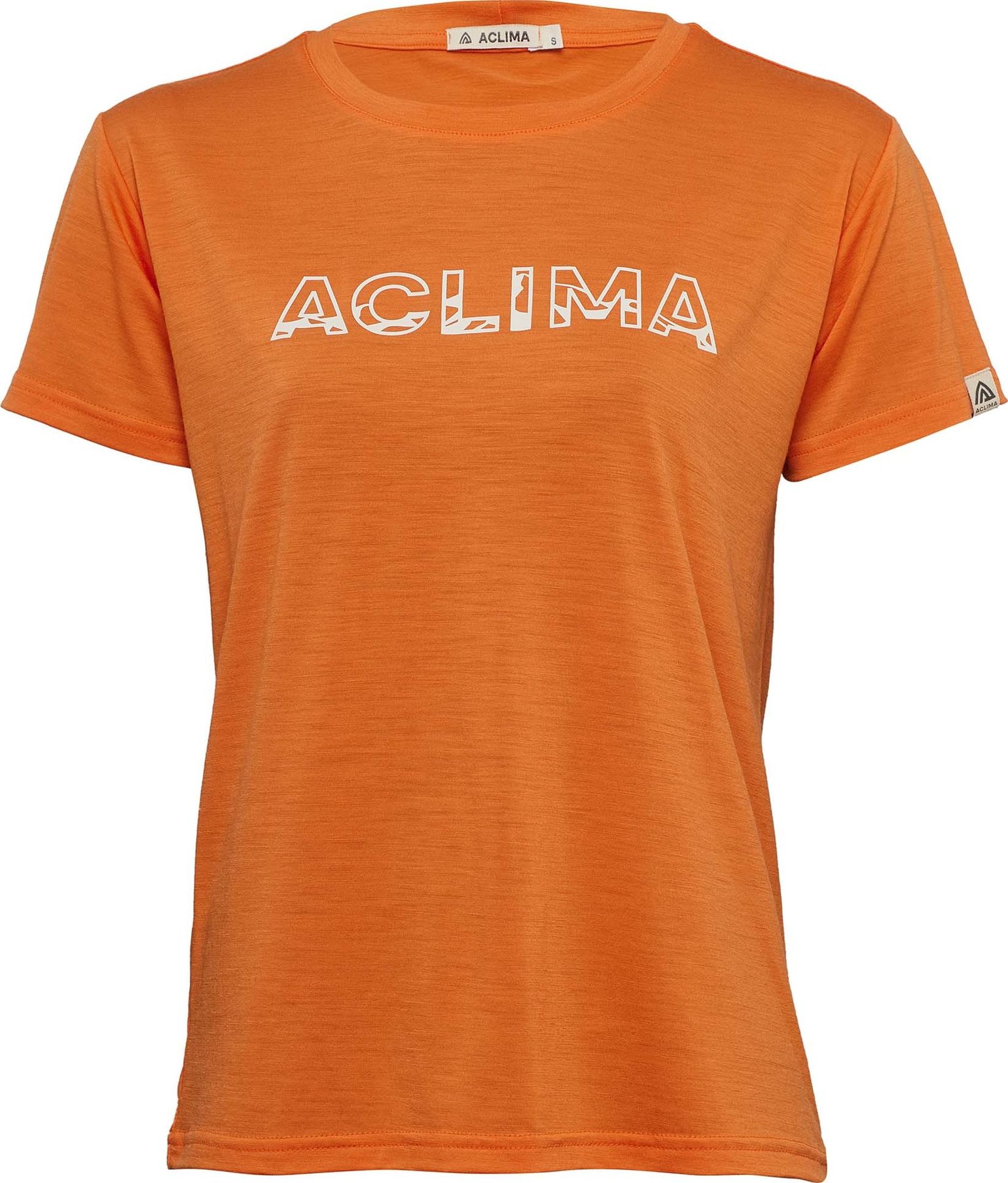 Aclima Women's LightWool 140 Classic Tee Logo Navy Blazer | Kjøp Aclima ...