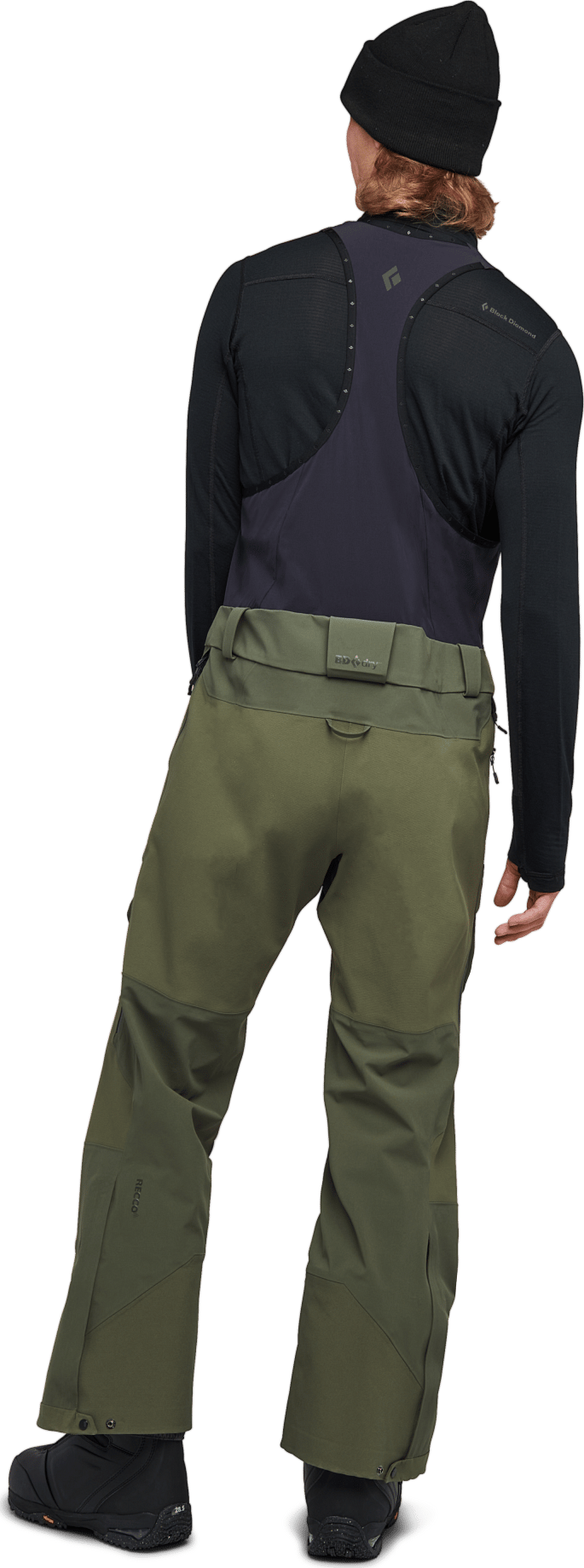 Black Diamond Men's Recon Stretch Pro Bibs Tundra | Køb Black Diamond ...