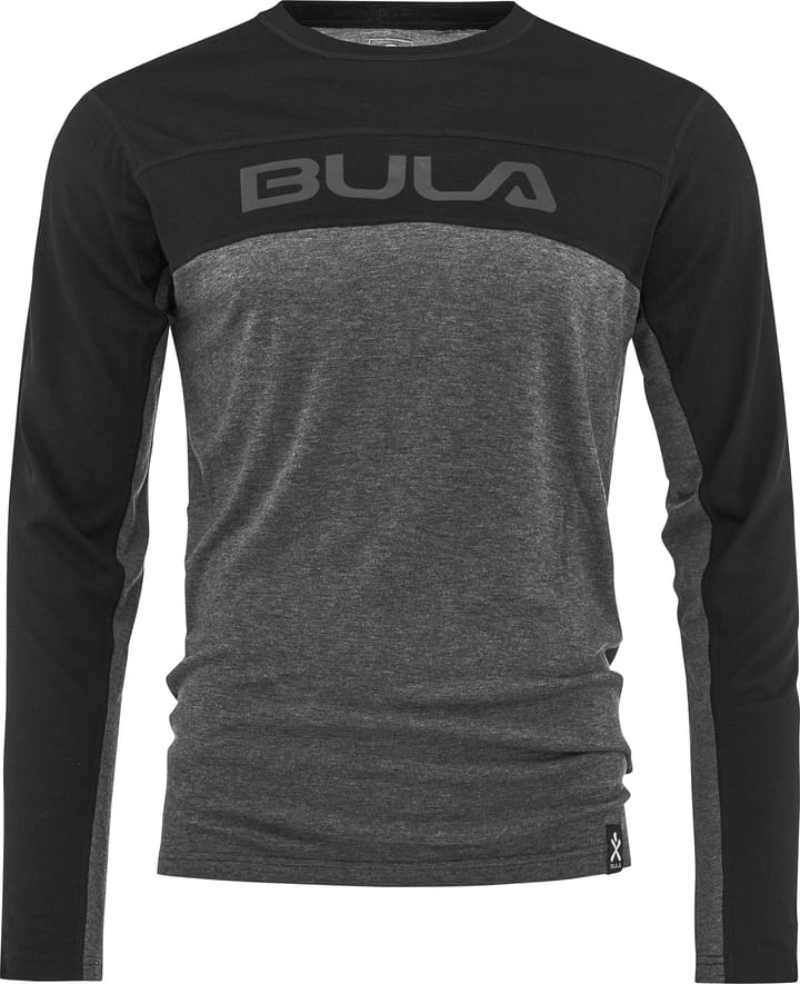 Bula Men's Retro Merino Wool Crew Black | Buy Bula Men's Retro Merino ...