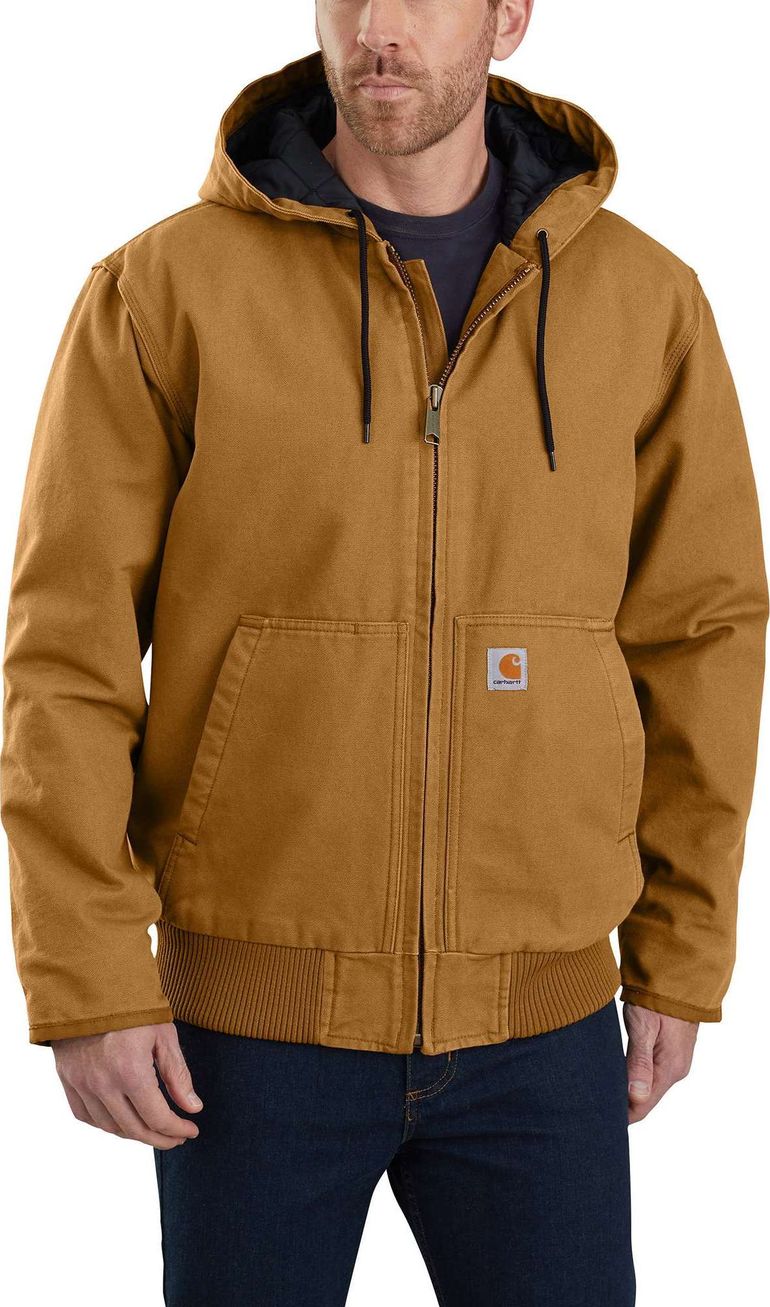 Carhartt Men's Duck Active Jacket Carhartt® Brown | Kjøp Carhartt Men's ...