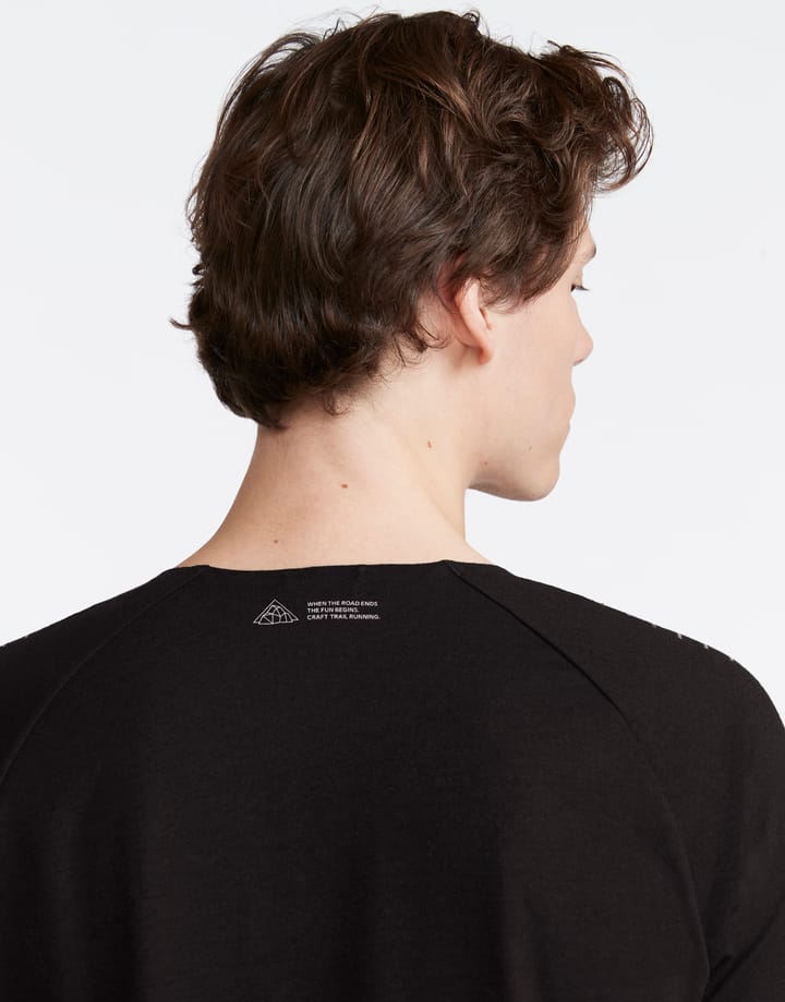 Craft Men's Adv Trail Wool Wind Long Sleeve Tee Black/Melange | Kjøp ...