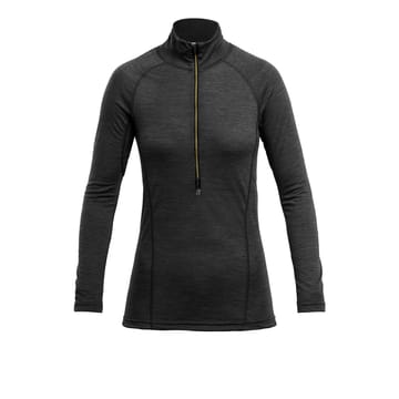 Devold Running Woman Zip Neck Anthracite | Shoppe Devold Running Woman ...