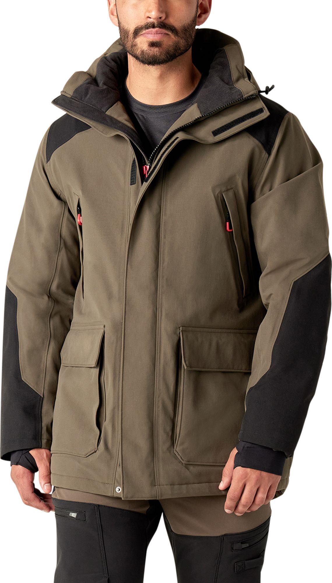 Dickies Men's Protect Extreme Insulated Puffer Parka Moss/Black | Buy ...