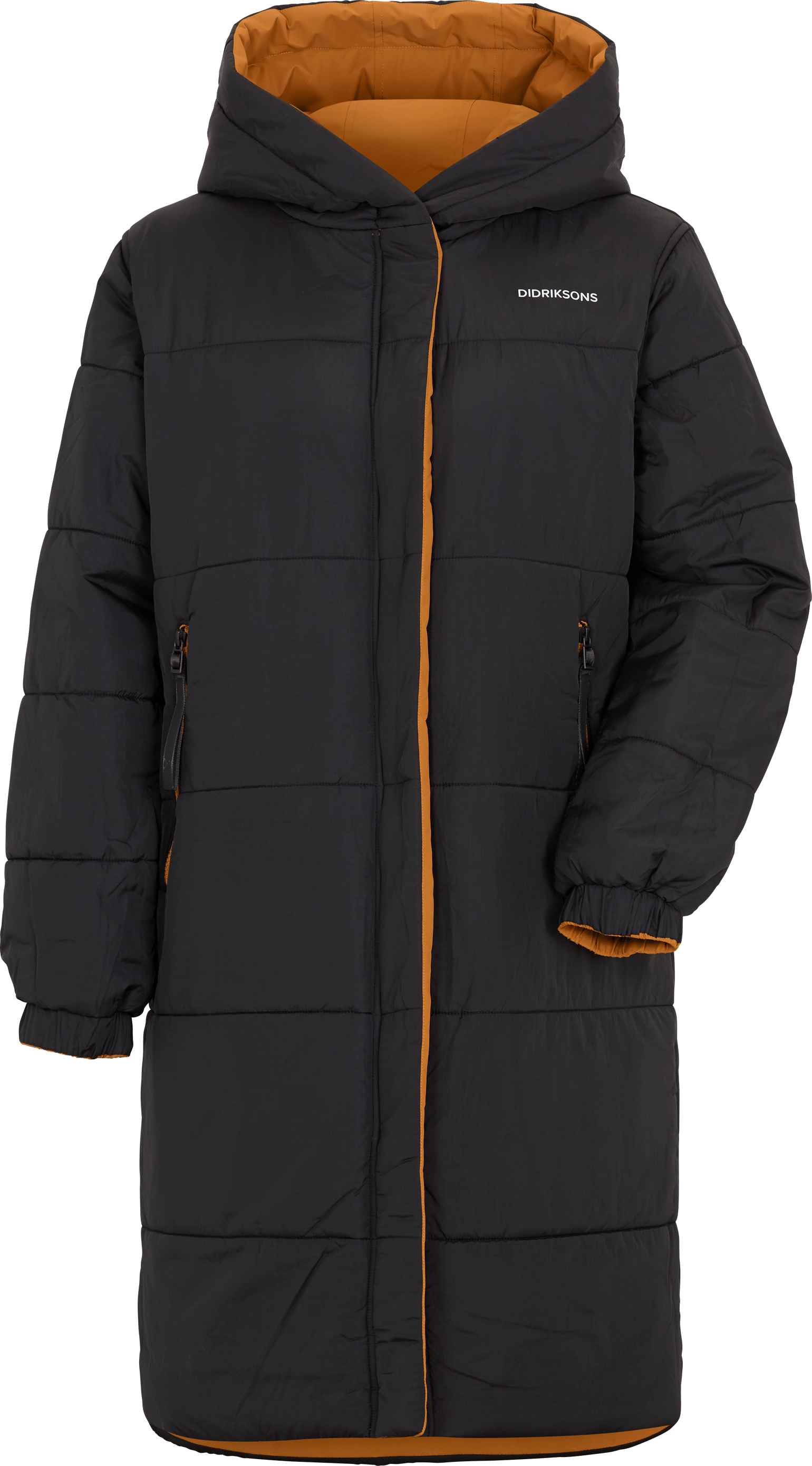 Didriksons Anna Reversible Women's Parka Black/Cayenne | Shoppe ...
