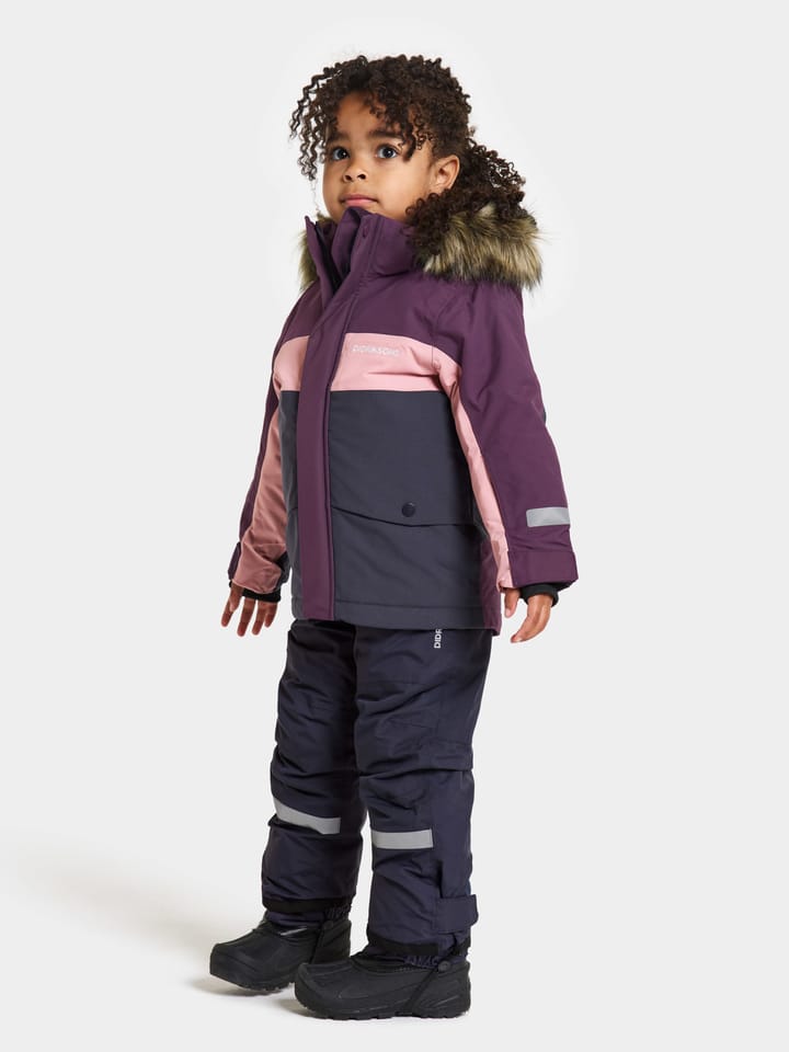 Didriksons Kids' Bjärven Parka 2 Plumb | Shoppe Didriksons Kids ...