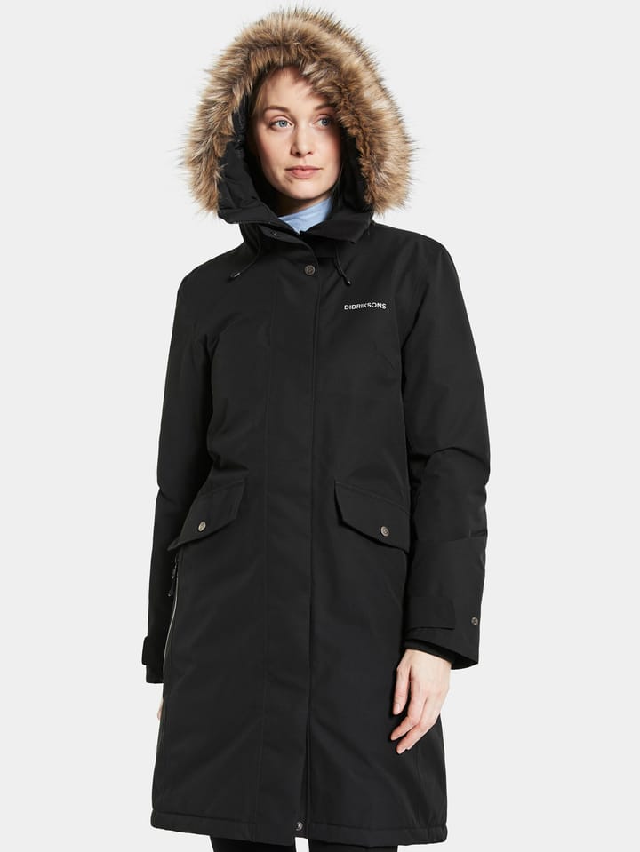 Didriksons Women's Erika Parka 3 Black | Køb Didriksons Women's Erika ...