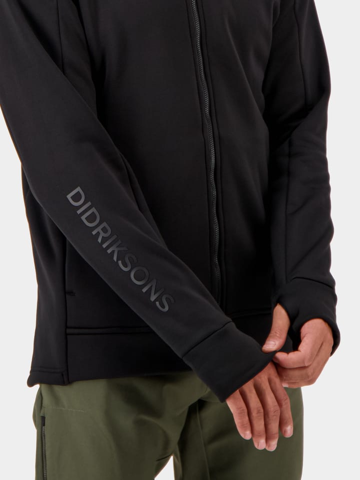 Didriksons Men's Acke Full Zip 2 Black | Shoppe Didriksons Men's Acke ...