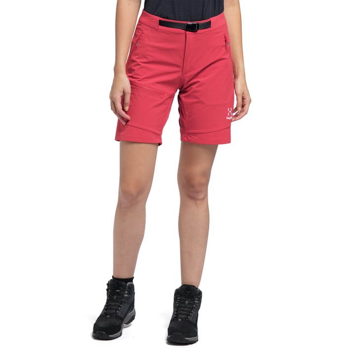 Haglöfs Women 's Lizard Shorts (2021) Hibiscus Red | Kjøp Haglöfs Women ...