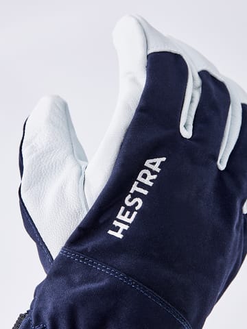 Hestra Army Leather Heli Ski 5-finger Marine | Köp Hestra Army Leather ...
