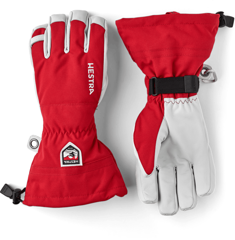 Hestra Army Leather Heli Ski 5-finger Marine | Köp Hestra Army Leather ...